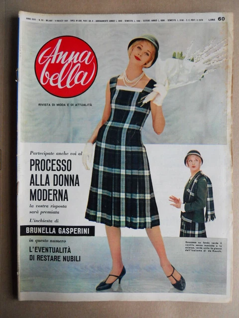 ANNABELLA N 11 1956 - Rivista di moda [G744] EUR 9,15 - PicClick FR