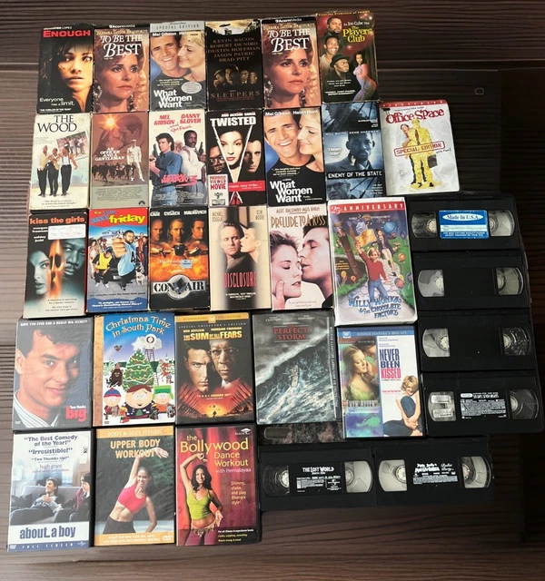 VINTAGE VHS & DVD Lot – 22 Classic 80s/90s Movies + 8 DVDs Retro ...
