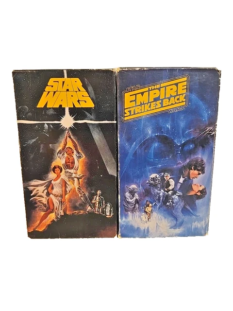 STAR WARS + The Empire Strikes Back VHS £19.13 - PicClick UK