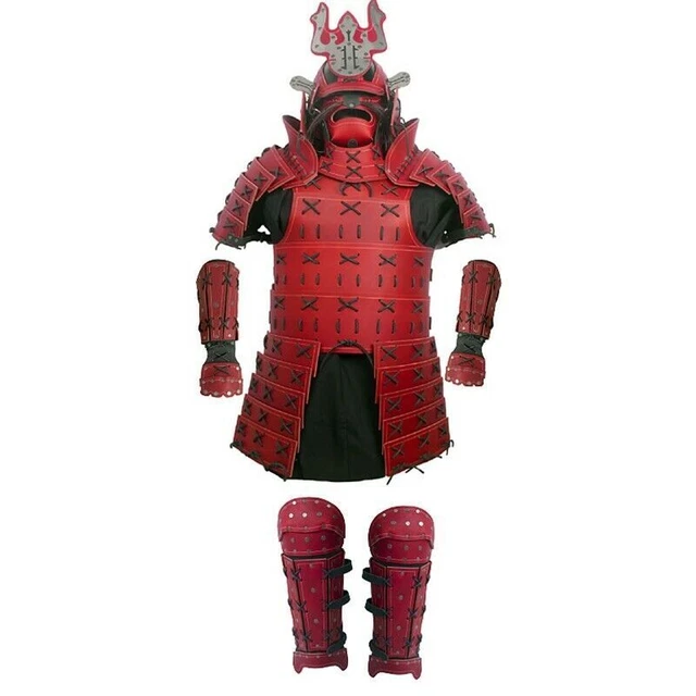 MEDIEVAL JAPANESE SAMURAI Leather Armor Renaissance full Armor costume ...