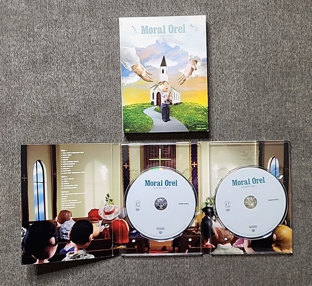 MORAL OREL THE Unholy Version Season 1 /Volume 1 - Adult Swim DVD $19. ...