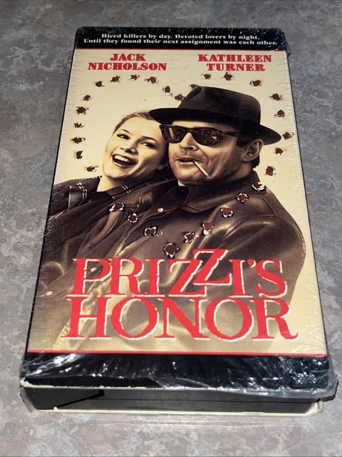 PRIZZIS HONOR (VHS, 1995 1985) Jack Nicholson, Kathleen Turner ...