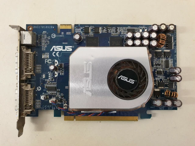 ASUS NVIDIA GEFORCE 7600 GT GRAPHIC CARD| 256 MB, GDDR3, PCIx16, DUAL ...