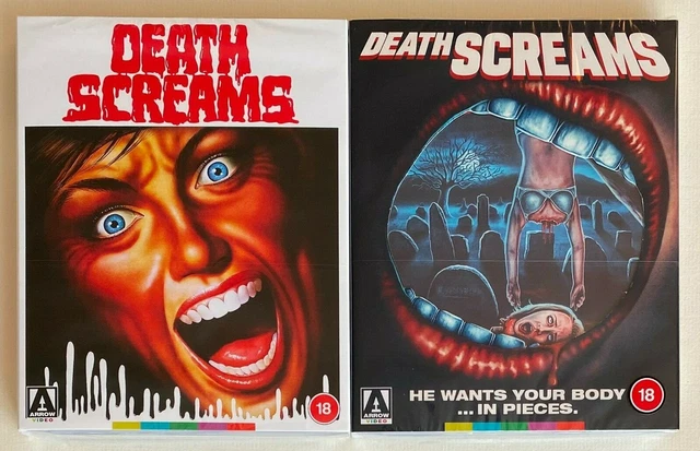 DEATH SCREAMS * 2x LIMITED BLU RAY + EXCLUSIVE O-CARD EDITION * BN&M ...
