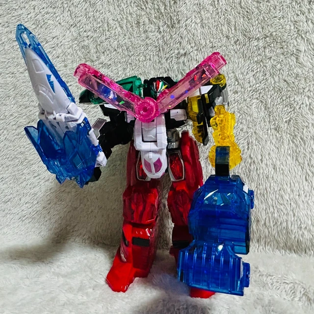 JUEGO BANDAI JAPAN DX Megazord Power Rangers Super Sentai Kirameiger ...