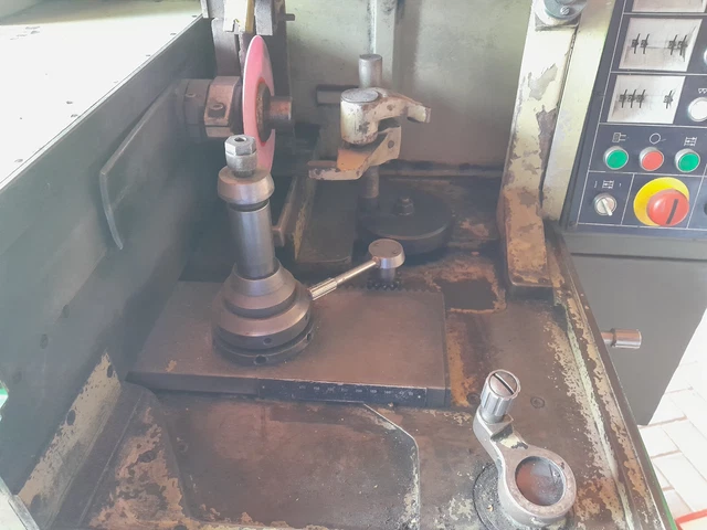 SWSK 400_SÄGEBLATT SCHLEIFMASCHINE/ Schärfmaschine Halbautomatik EUR ...