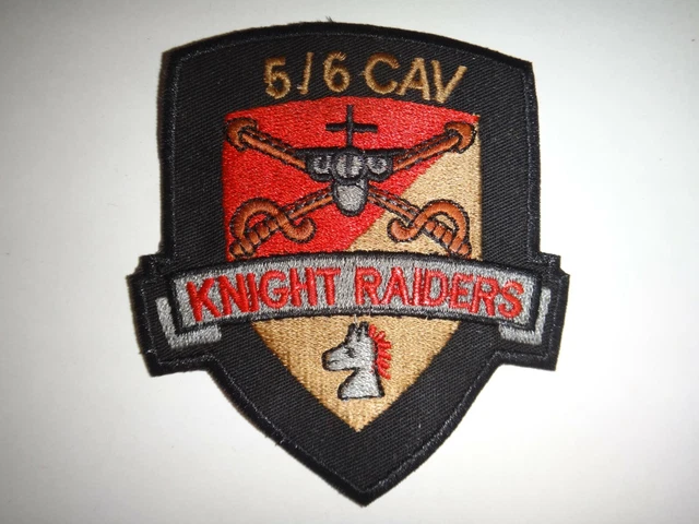 US ARMY 5TH Squadron 6th Cavalry Regiment KNIGHT RAIDERS Vietnam War ...