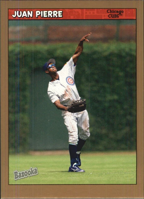 CARTE DE BASEBALL 2006 Bazooka Gold Chunks Chicago Cubs #123 Juan ...