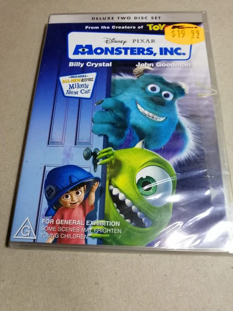 MONSTERS, INC. 2002 Disney Pixar Collector’s 2 Disc New Factory Sealed ...