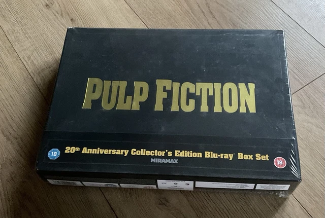 PULP FICTION 20TH Anniversary Deluxe Box Blu-ray Bluray Movie Film 2014 ...