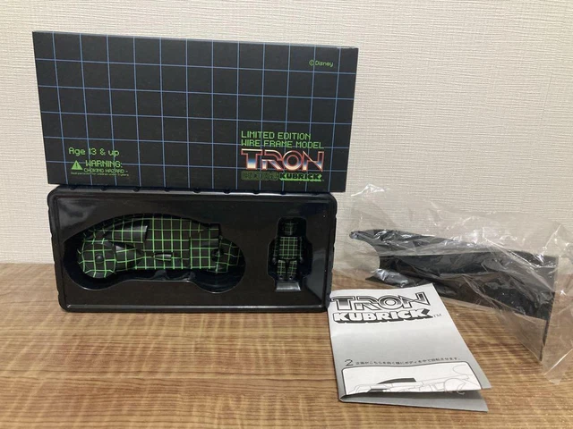 DISNEY TRON KUBRICK Limited Wireframe Model Medicom Toy Retro Used From ...