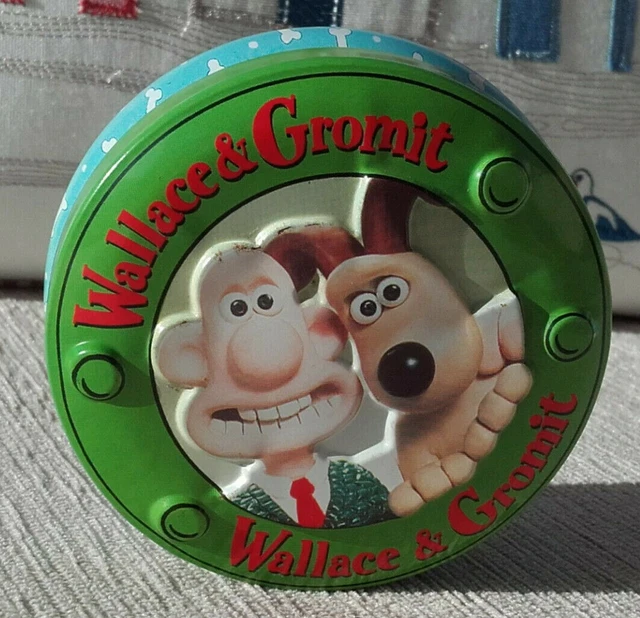 WALLACE & GROMIT Bones Sweet Tin Trinket Box By kinnerton Vintage ...
