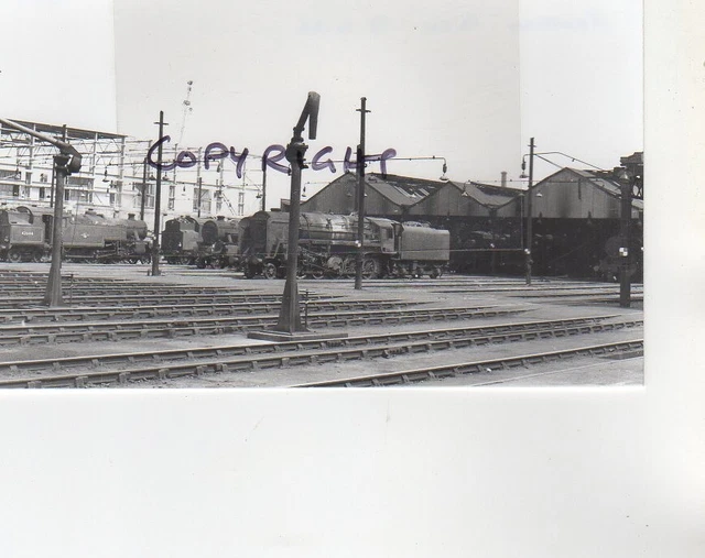 RAIL PHOTO LNER GCR LMS MR CLC Trafford Park shed manchester £2.89 ...