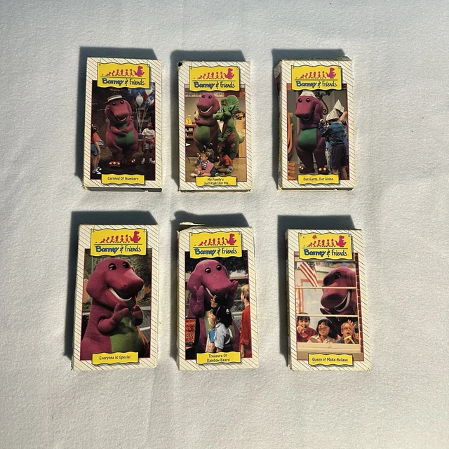 BARNEY VHS TAPES lot of 12 $71.08 - PicClick CA