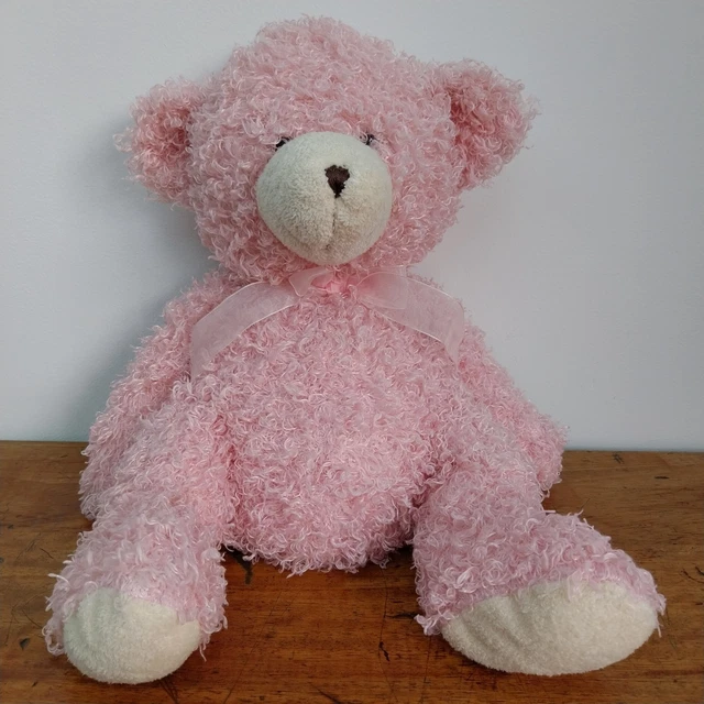 VINTAGE CARD FACTORY Teddy Bear Plush Soft Toy Pink £50.01 - PicClick UK