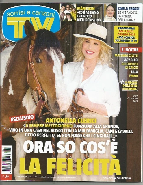 Rivista Settimanale Sorrisi E Canzoni Tv N 22 1 Giugno 2021 Gruppo