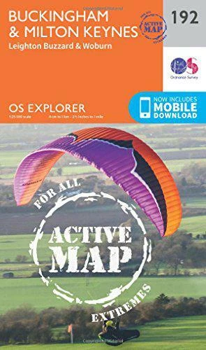 OS EXPLORADOR MAPA Activo (192) Buckingham Y Milton Keynes (OS Ma EUR ...