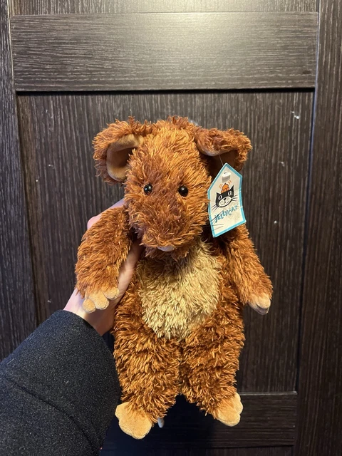 RARE JELLYCAT - Small Dormouse - Bunglie Soft Plush Beanie Toy Mouse ...