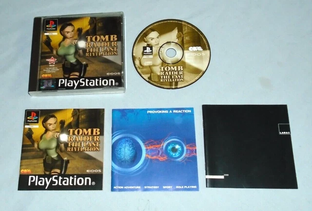 TOMB RAIDER: THE Last Revelation PS1 / Playstation 1 Game Complete with ...