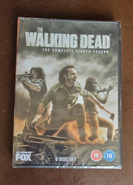 THE WALKING DEAD - Complete Season 8 (DVD 6 -disc Boxset). New And ...