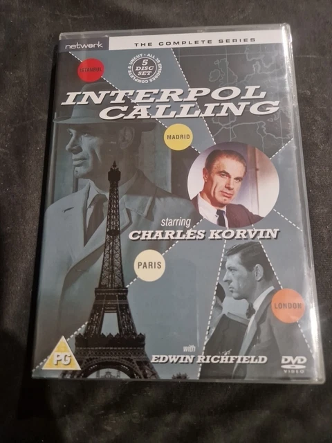 INTERPOL CALLING; THE Complete Series 5 Dvd Box Set £9.99 - PicClick UK