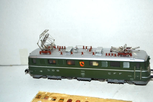 MARKLIN HO REF 3050 loco electrique SUISSE SBB CFF type cc EUR 1,00 - PicClick FR