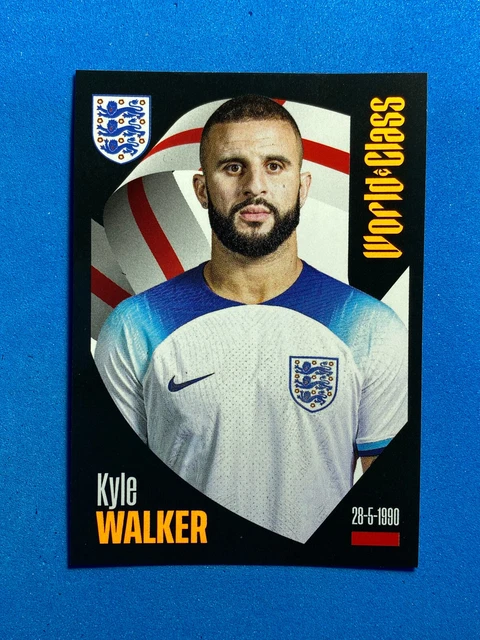 FIGURINE PANINI STICKER World Class 2024 n.275 Kyle Walker (England) 🟡🟡 ...