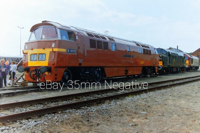 CLASS D1015 OLD Oak Common 5/8/2000 Railway Locomotive 35mm Negative £0 ...