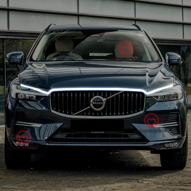 FRONT GRILLE TRIM LED Hood Strip Lights DRL Decorative Lamps For Volvo ...