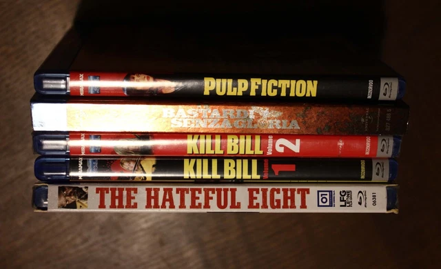 BLURAY TARANTINO NUOVI kill bill pulp fiction the hateful eight ...