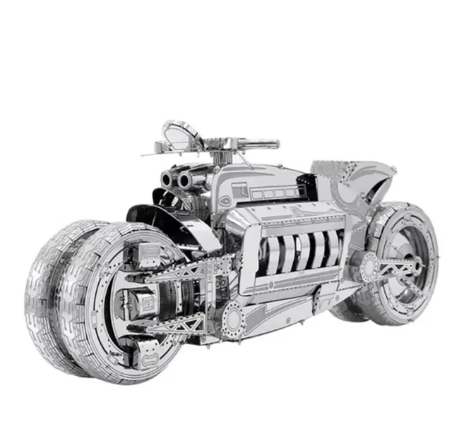 DODGE TOMAHAWK CONCEPT Motorcycle 3D Self Assembly DIY Metal Model Kit ...