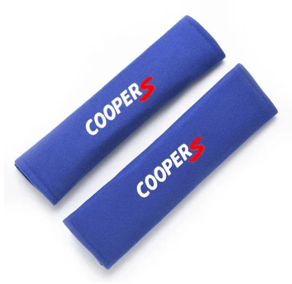 MINI COOPER S Blue Jdm 2X Car Seat Belt Covers * EUR 25,46 - PicClick FR