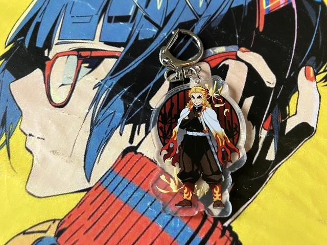 PORTE-CLÉS DOUBLE FACE Demon Slayer Kyoujurou Rengoku anime EUR 4,69 ...