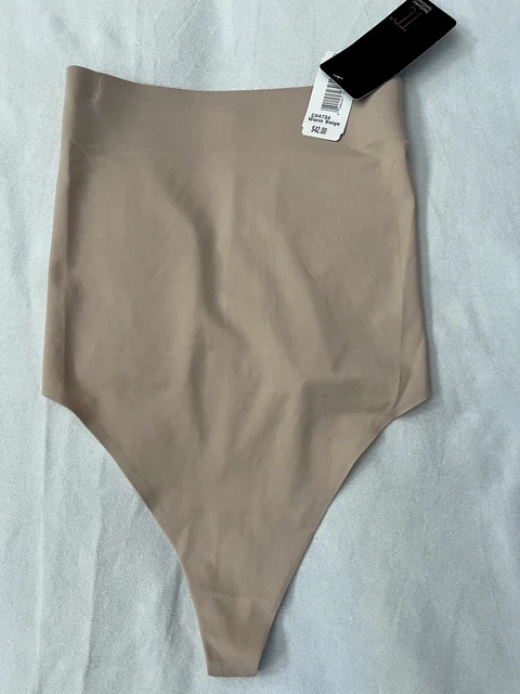 NEW TC TOTAL Comfort Control High Waist Shaping Thong Warm Beige CV4734 ...