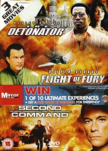FLIGHT OF FURY/THE Detonator/Second In Command [DVD] - DVD H6VG The ...