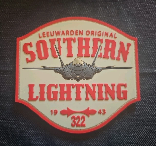 ROYAL NETHERLANDS AIR Force - 322 Squadron F-35 Lightning Patch ...