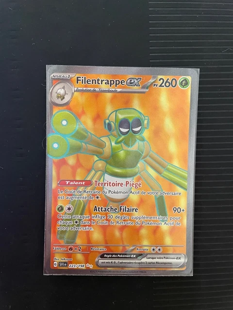 CARTE POKÉMON FILENTRAPPE EX 223/198 Ecarlate et Violet FR EUR 9,90 - PicClick FR