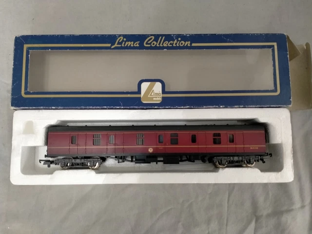 LIMA OO GAUGE BR MK1 brake van maroon £11.11 - PicClick UK