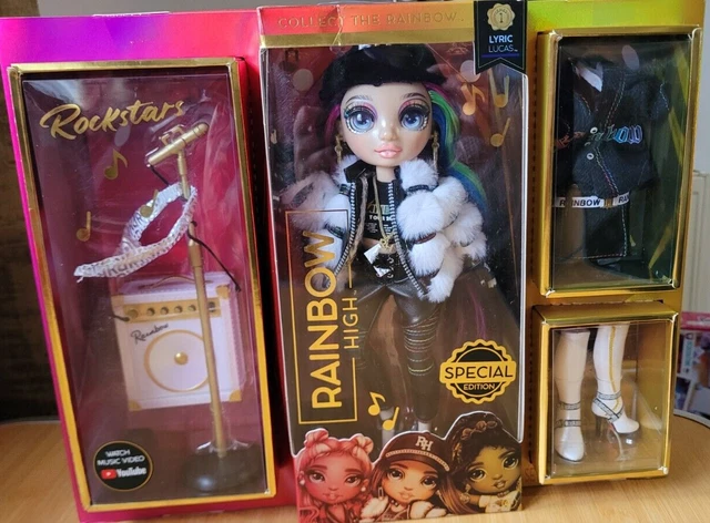 RAINBOW HIGH ROCKSTAR Lucas Lyrics | Rainbow Vision | Special Edition ...