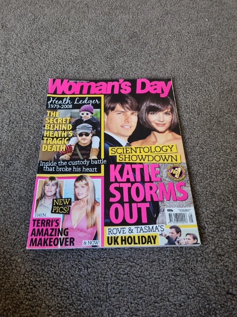 WOMAN'S DAY MAGAZINE February 2008-Heath Ledger-Nicole Kidman-Kylie ...