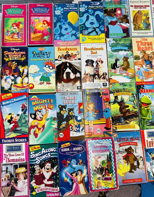 DISNEY, NICKELODEON, CARTOON,SCHOLASTIC VHS Movies £4.75 - PicClick UK