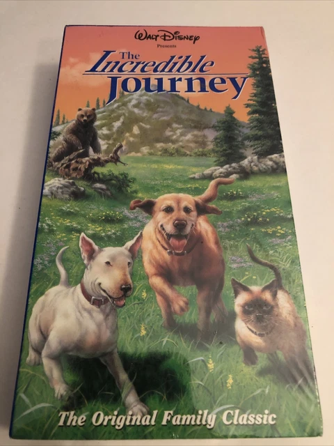 THE INCREDIBLE JOURNEY VHS Walt Disney Home Video RARE NEUF SCELLÉ EUR ...