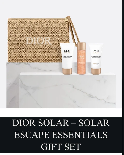 DIOR SOLAR TRAVEL set Dioriviera Summer 2025 New Set Of 3 Sun Cream ...