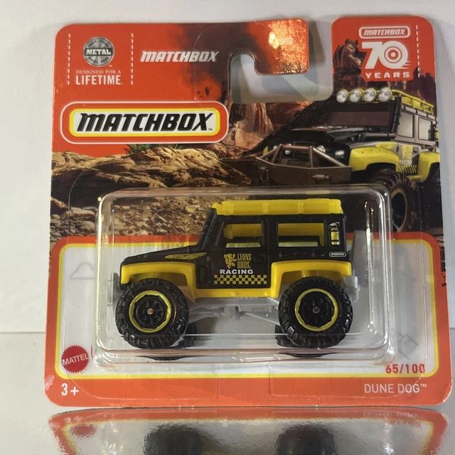 MATCHBOX DUNE DOG 70 Years Anniversary. Metal Collectible Toy Car New £1.99 - PicClick UK