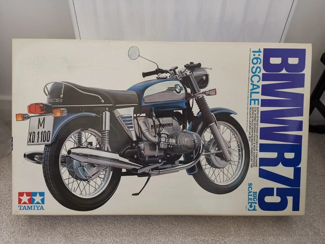 TAMIYA BIG SCALE 1/6 BMW R75 Motorcycle Plastic Model Kit EUR 284,22 ...