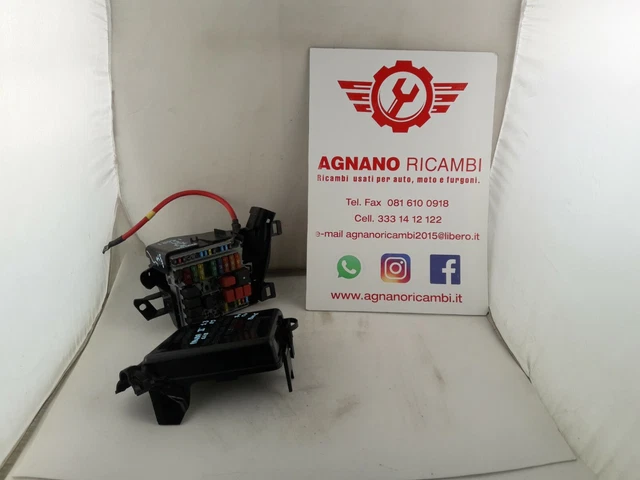 SCATOLA DEI FUSIBILI relè relay fuse box FIAT PANDA II (169) 2006 70CV ...