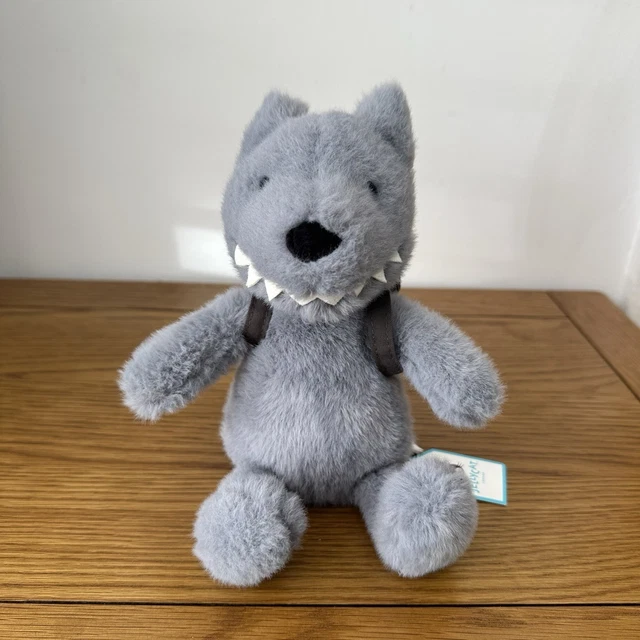 JELLYCAT BACKPACK WOLF - Rare & Retired - Soft Plush Toy NEW £37.12 ...
