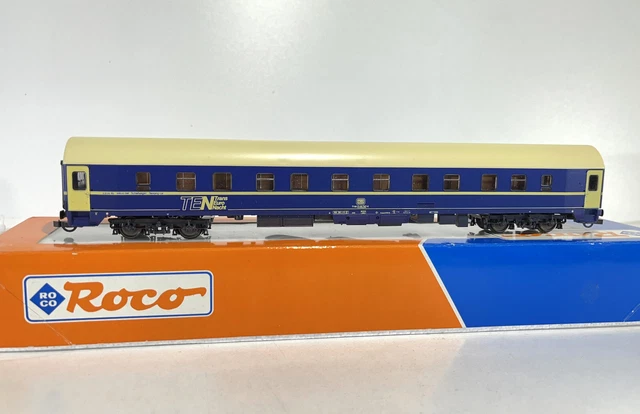 H0 ROCO 44841 TEN Schlafwagen der DB in :187 in OVP EUR 29,90 - PicClick DE