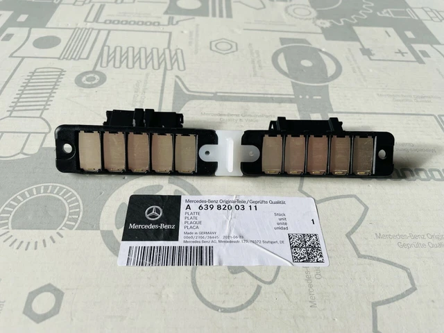 /1208/ ORIGINAL MERCEDES-BENZ side load door contact plate W639 VITO ...