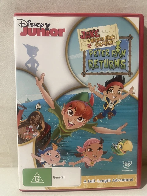 JAKE AND THE Never Land Pirates -Peter Pan Returns! (DVD, 2012) PAL ...